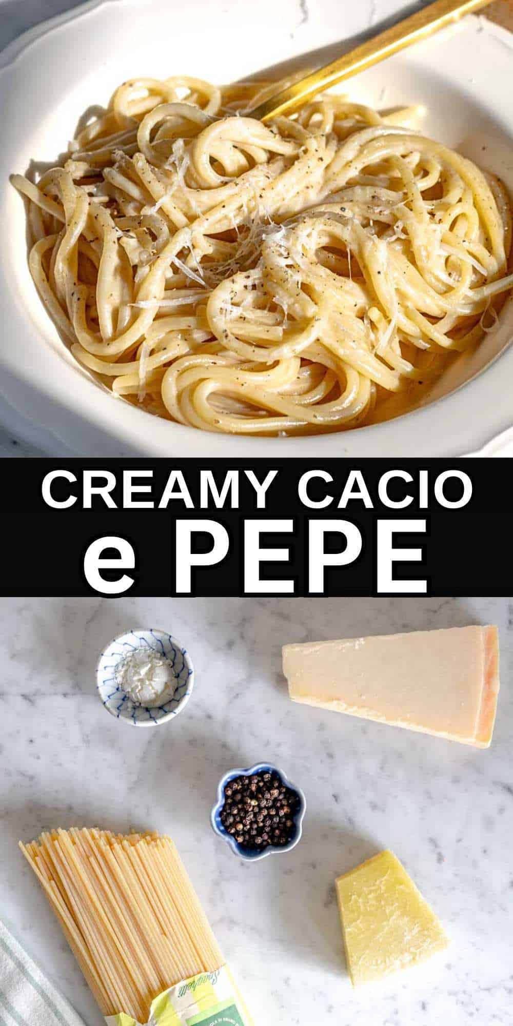 Creamy Cacio e Pepe