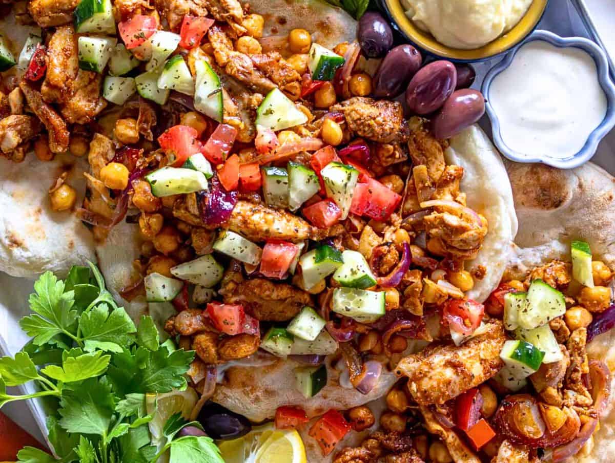 Easy Chicken Shawarma Recipe (One-Pan High-Fiber Dinner) | Hilltop Recipes