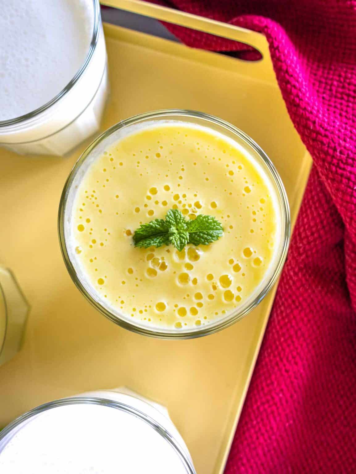 Ayran Recipe (Turkish Yogurt Drink) | Hilltop Recipes