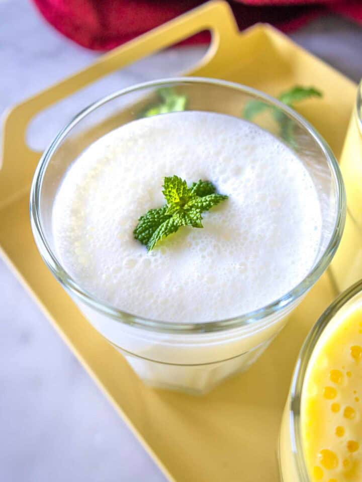 Ayran Recipe (Turkish Yogurt Drink) | Hilltop Recipes