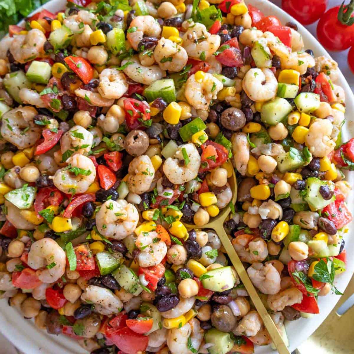 Dense Shrimp Salad (High-Protein in 10 Minutes) | Hilltop Recipes