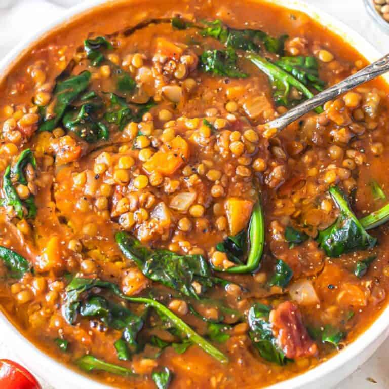 Vegetable Lentil Soup | Hilltop Recipes