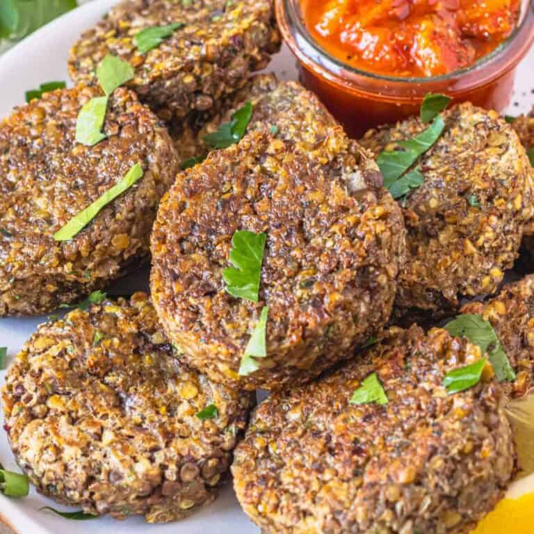 Mediterranean Lentil Patties | Hilltop Recipes