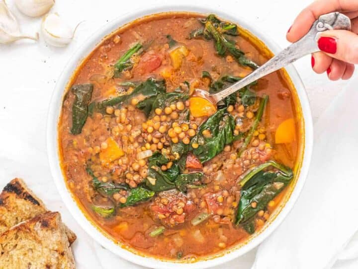 Vegetable Lentil Soup | Hilltop Recipes